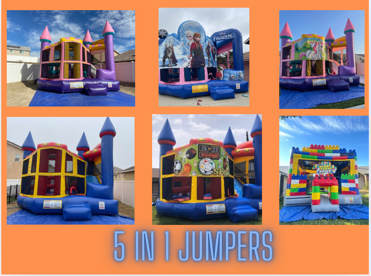 PARTY INFLATABLES IN MORENO VALLEY - LIAS PARTY RENTALS